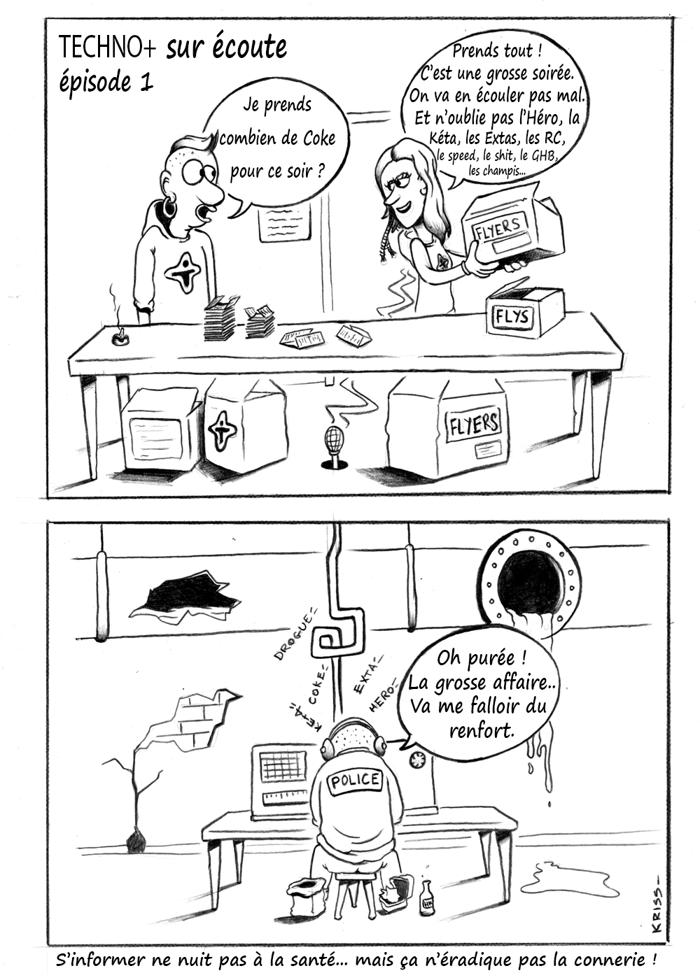 Techno+ perquisitionné et saisi. Que penser ? - ASUD